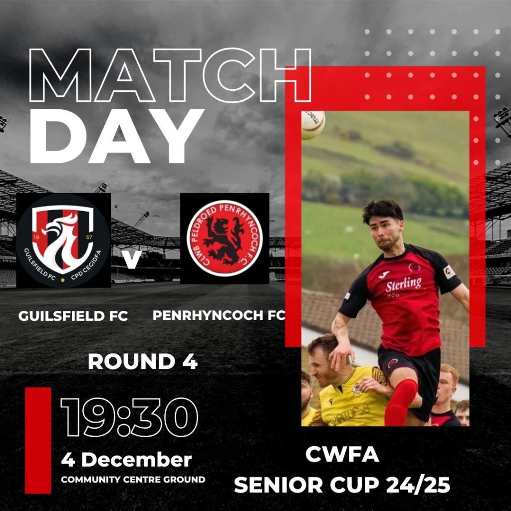 Guilsfield v Penrhyncoch FC – Penrhyncoch FC