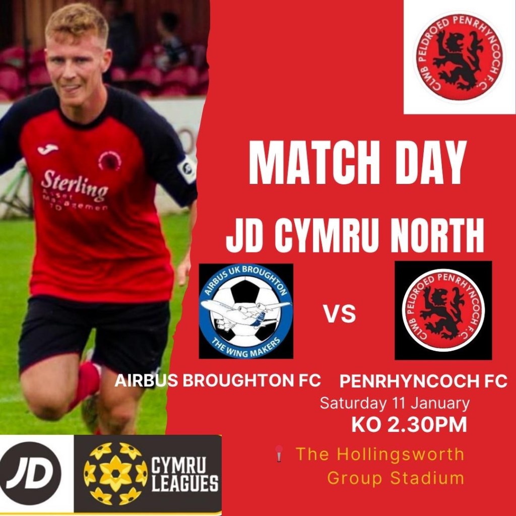 AIRBUS UK BROUGHTON v PENRHYNCOCH FC – Penrhyncoch FC
