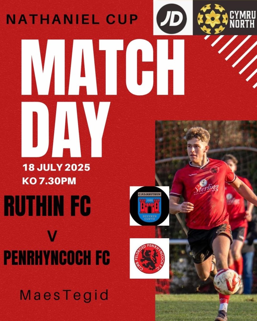 Ruthin FC v Penrhyncoch FC – 18th July 2025 – Penrhyncoch FC